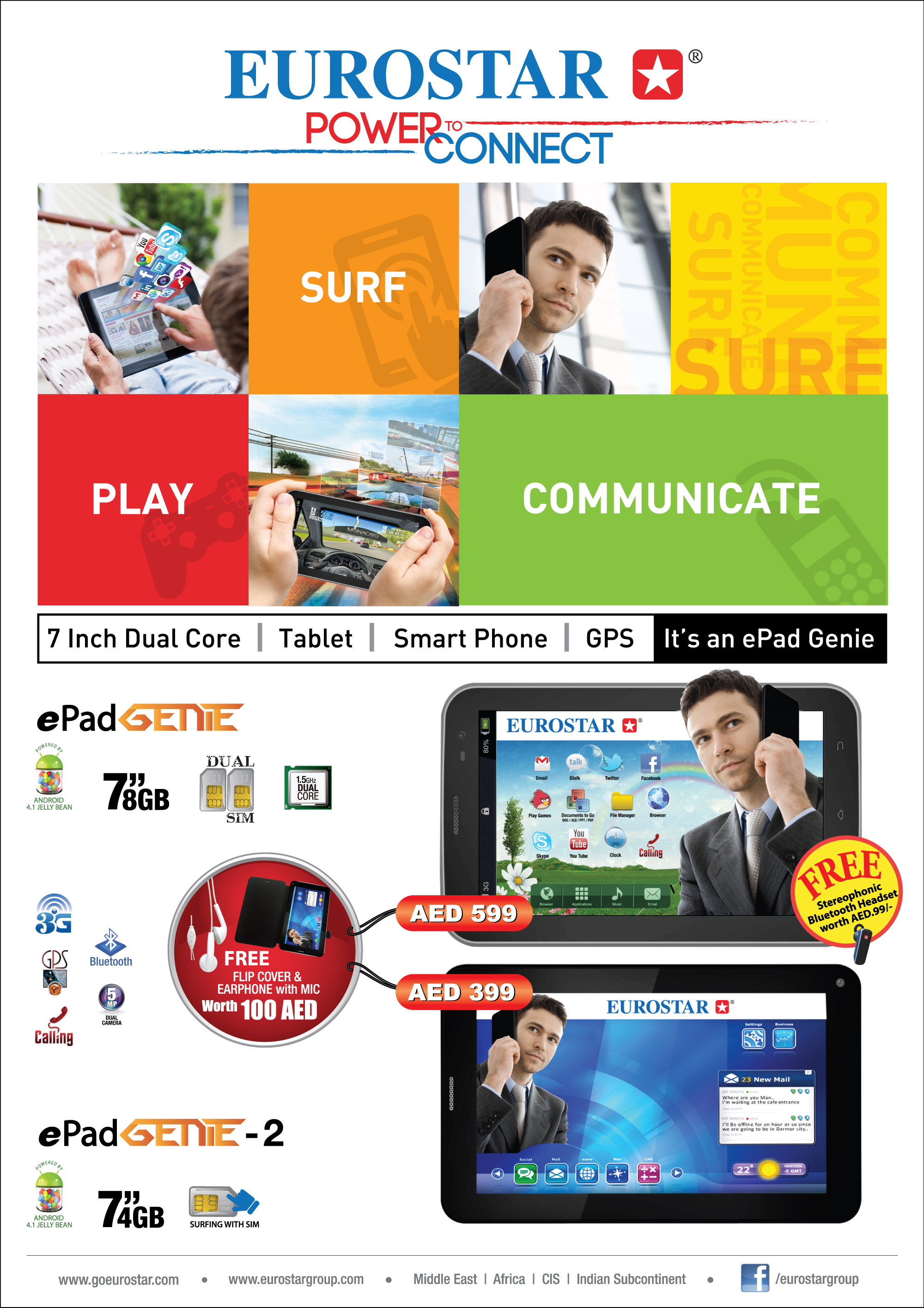 EUROSTAR ePad Tablets primed to connect with customers at GITEX ‘2013 ...