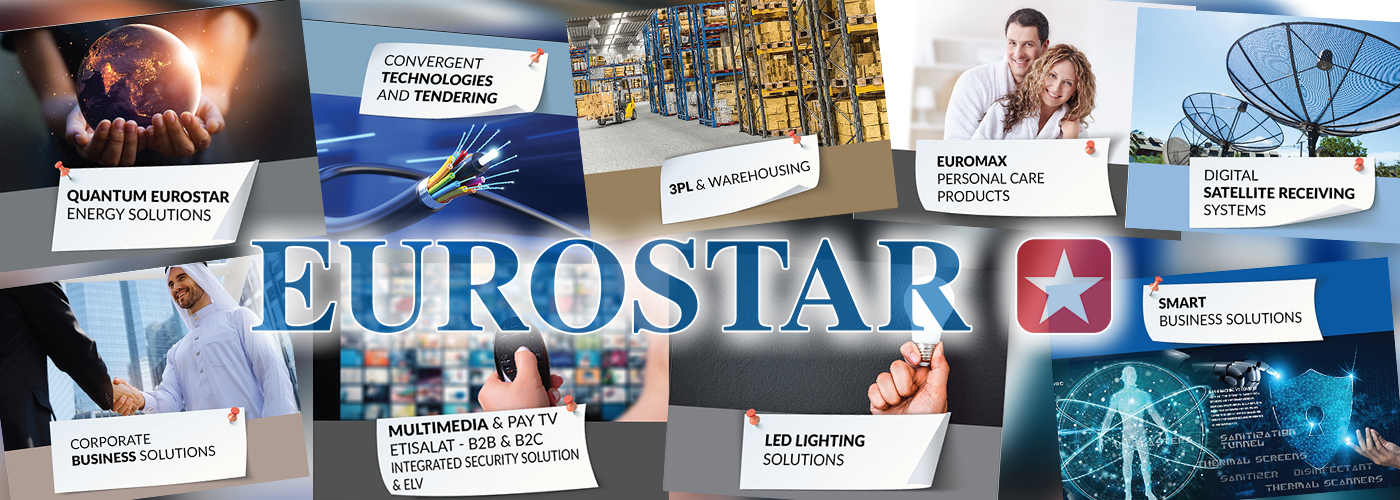 Eurostar group banner communications logistics personal products dubai uae